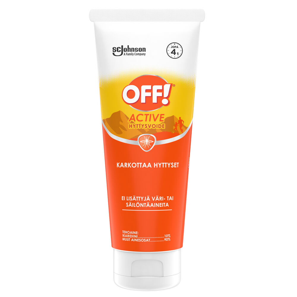 OFF! Active Hyttysvoide hajustamaton 100 ml - Transmeri Pro